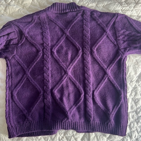 Taylor Swift | Sweaters | Nwt Taylor Swift Speak Now Tv Cardigan Purple ...